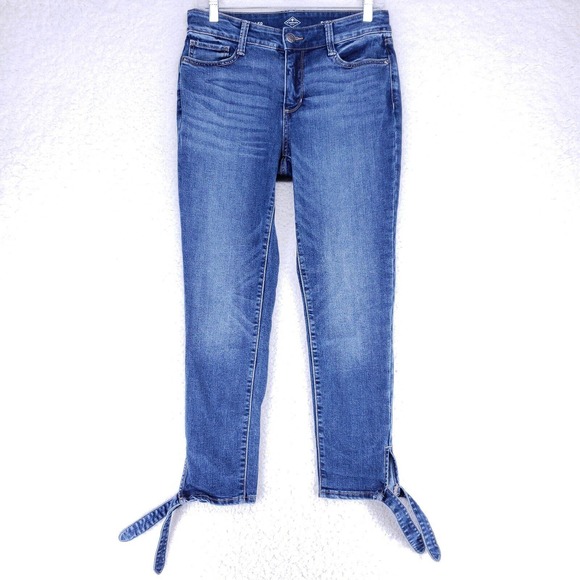 St. John's Bay | Jeans | St Johns Bay Skinny Leg Ankle Tie Jeans Women ...